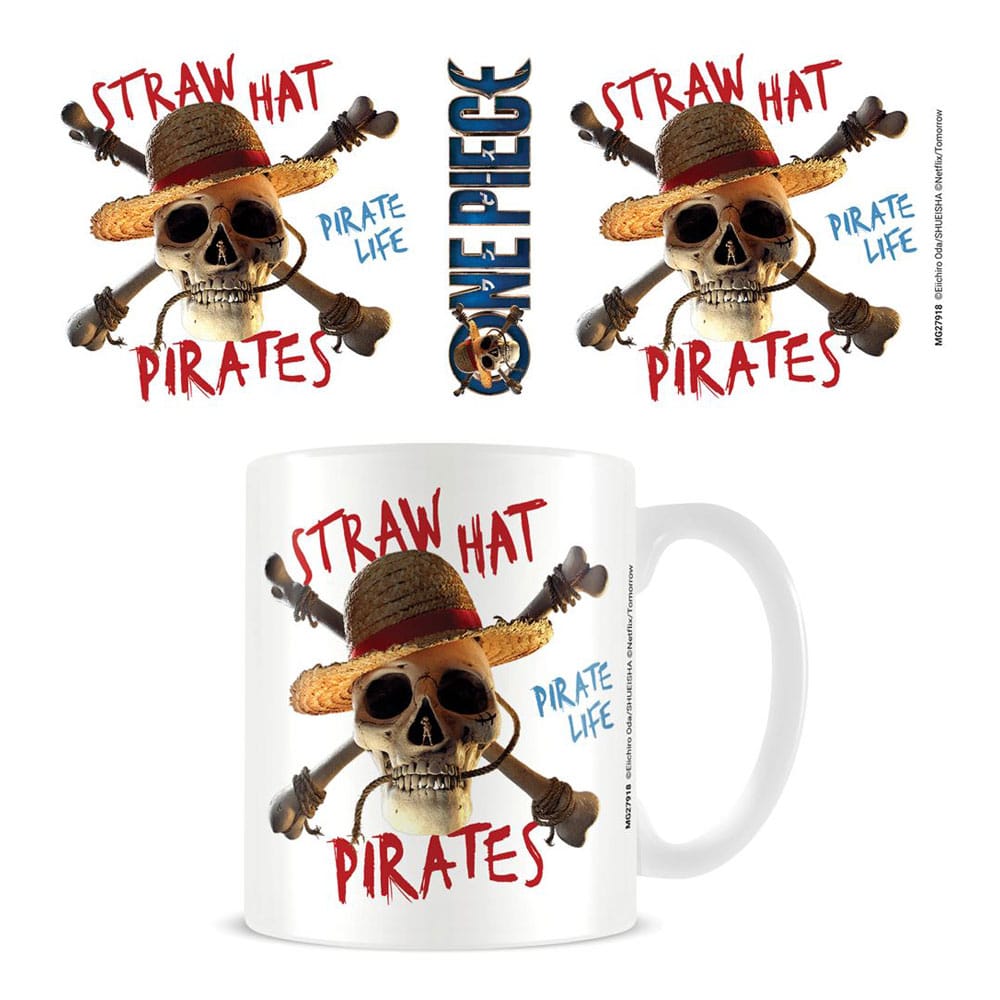 One Piece Live Action Tasse Straw Hat Pirate Emblem – Nerdchandise