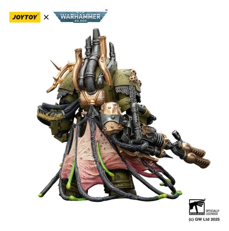 Warhammer 40,000 Actionfigur Death Guard Lord of Virulence with Power ...